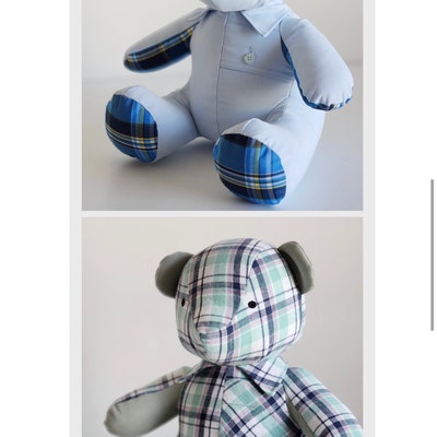 Frog Memory Bear, Keepsake Teddy, Stuffed Teddy Keepsake, Keepsake Bear ...