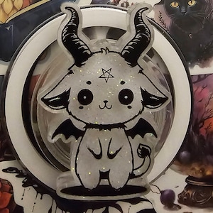 Witch Cauldron Shaker Popsocket™, Glow in the Dark Halloween Shaker ...