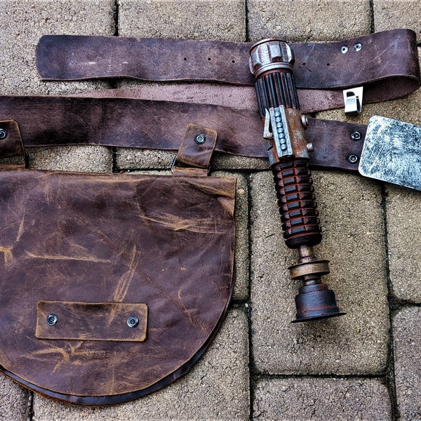 Star Wars Rey Inspired Leather Blaster Holster - Etsy