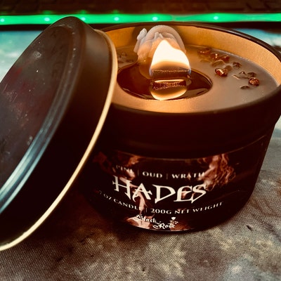 Persephone Queen of the Underworld Dark Scented Candle Gothic Ritual ...