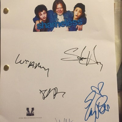 Shameless Pilot Episode 2011 TV Script Autographed: William H. Macy ...