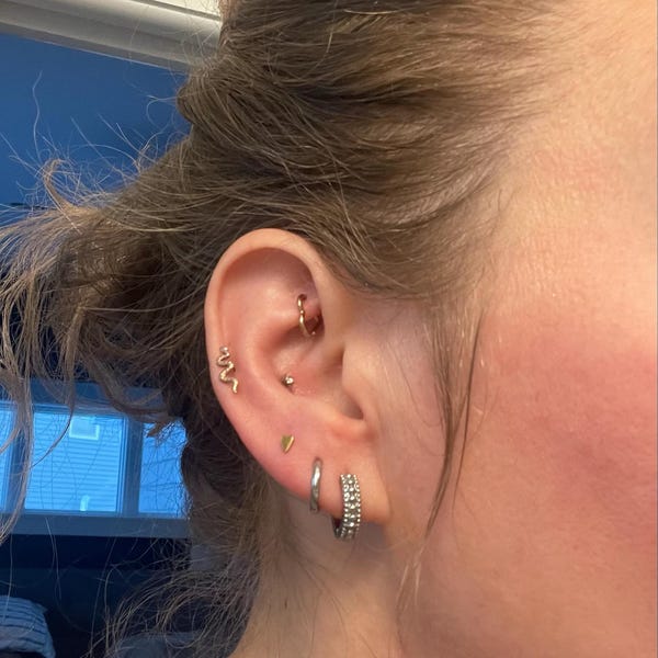 Titanium Sparkly Umber Cz Threadless Push Pin Labret, Coffee Cz Flat ...