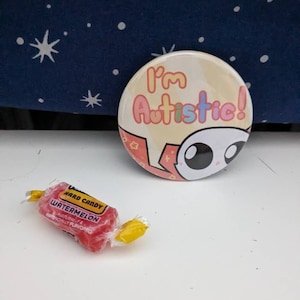 TBH Autism Creature YIPPEE i'm Autistic Pins/buttons - Etsy