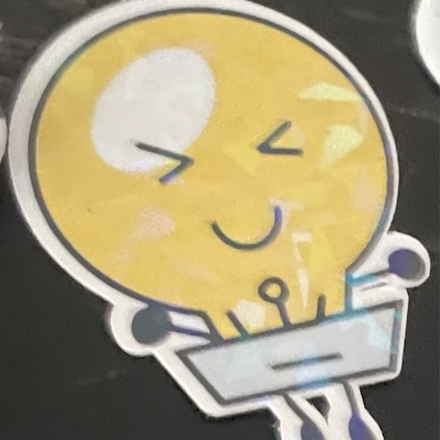 TWO TPOT Bfdi Holographic Sticker - Etsy