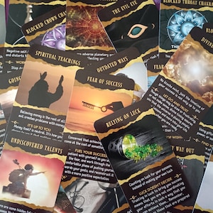 HIDDEN Money Blocks 78 Cards Shadow Work, Manifest More Success in Your ...