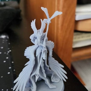 Silk Incubus 2-pack Human and Demon Form for Dungeons and - Etsy