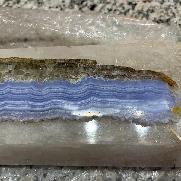 Banded Dendritic Orange Calcite Tower - Crystals - Gifts - Home Decor ...