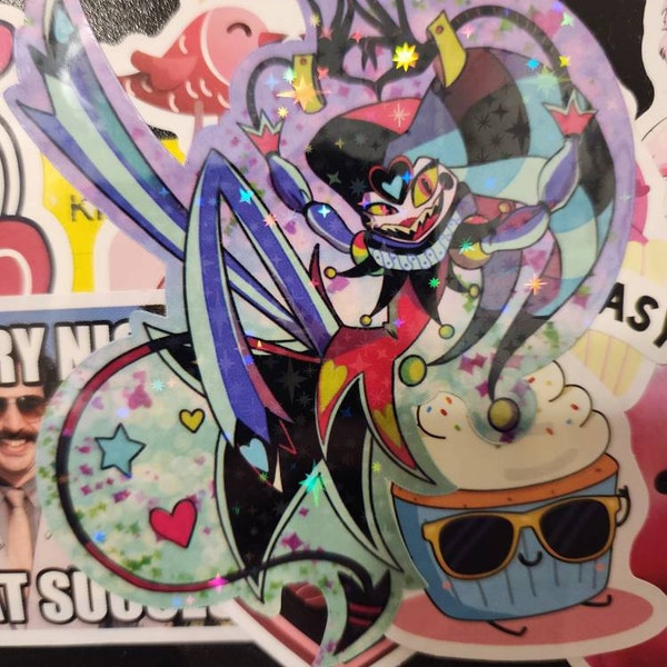 FIZZAROLLI - Helluva Boss Inspired Stickers- 2 Versions - Etsy