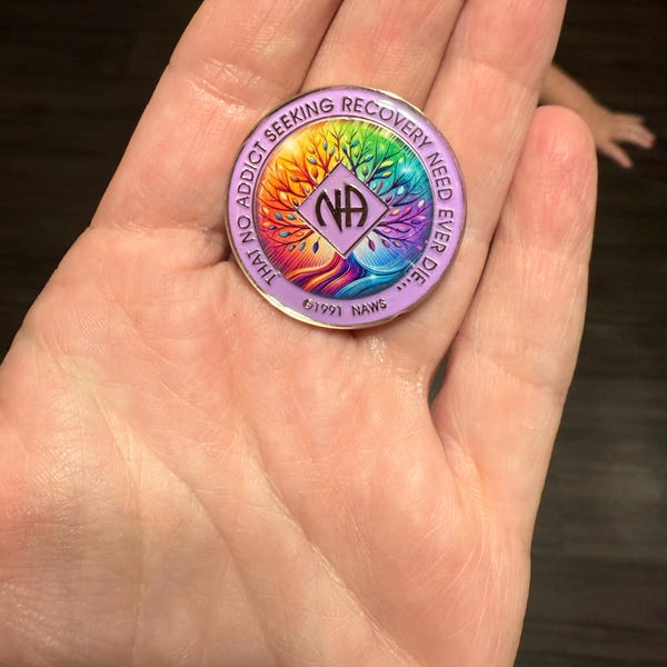 Limited Edition Narcotics Anonymous Medallion | Custom NA Coin for ...