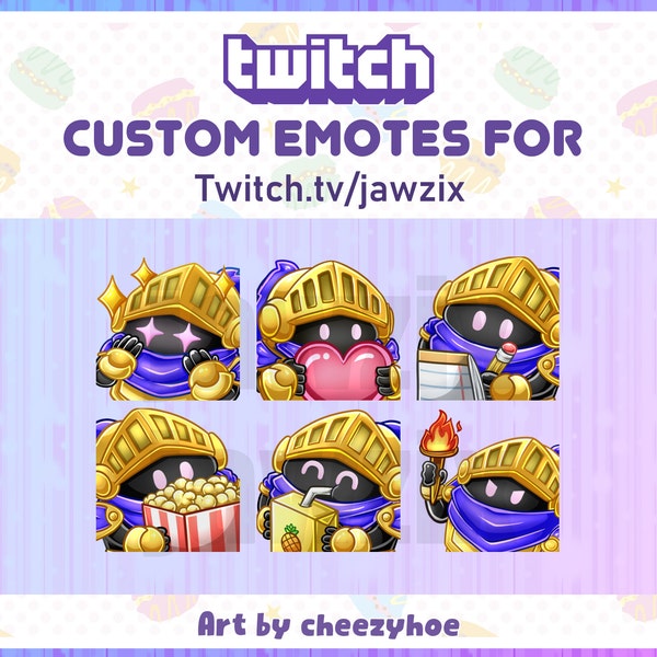 Custom Emotes | Badges Commission for Twitch,discord,trovo, Youtube ...