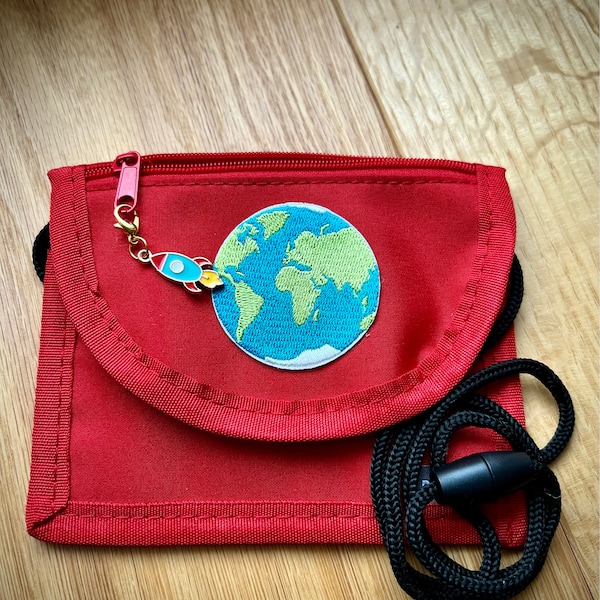 Stick-on Large Earth Embroidered Patch/diy Appliqué Badge/space Lover ...