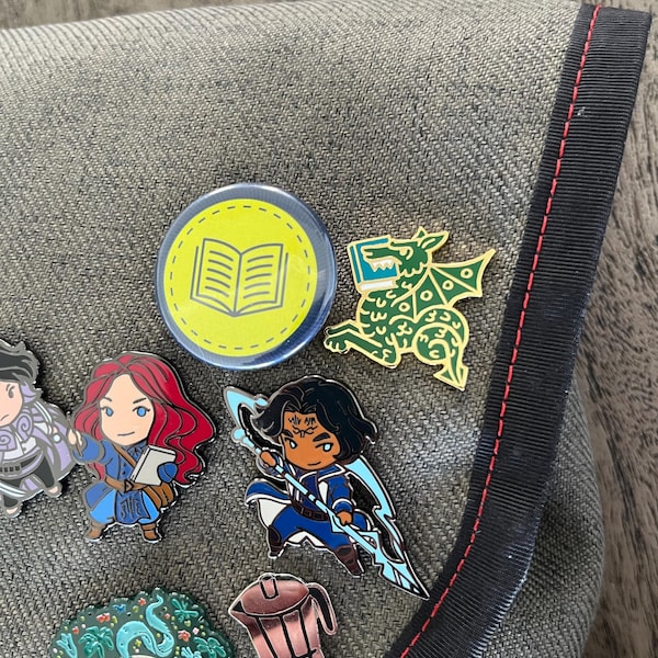 Book Wyrm Enamel Pin - Bookish Gift - Bookish Enamel Pin - Gifts for ...