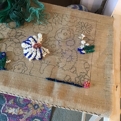 Solid Hardwood Cheticamp Rug Hooking Frame - Etsy