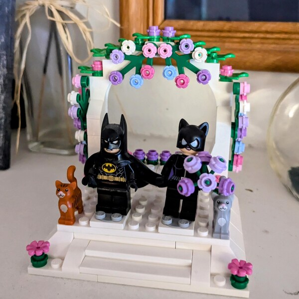 Rosary Made With Lego® Bricks - Blue, Light Blue and White Block Bricks ...