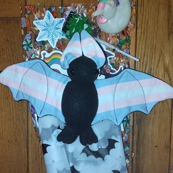 Aroace Batling Stuffed Plush Bat, Made to Order, Unique Gift, Sensory ...