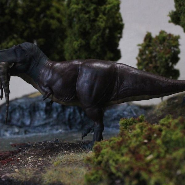 Tyrannosaurus Rex and Cub 1:35 Scale Model - Exceptional 3D Resin ...