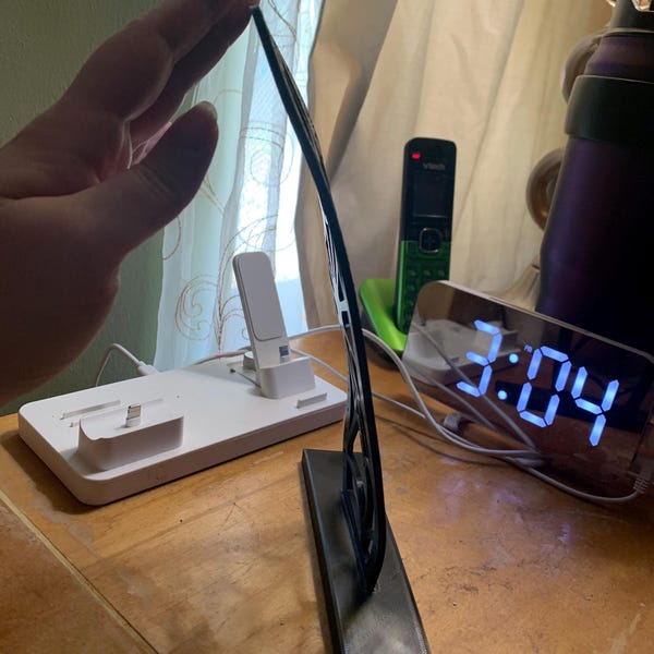 Bat Phone Stand Display | Gothic Display | Bat Moon Cell Phone Stand ...