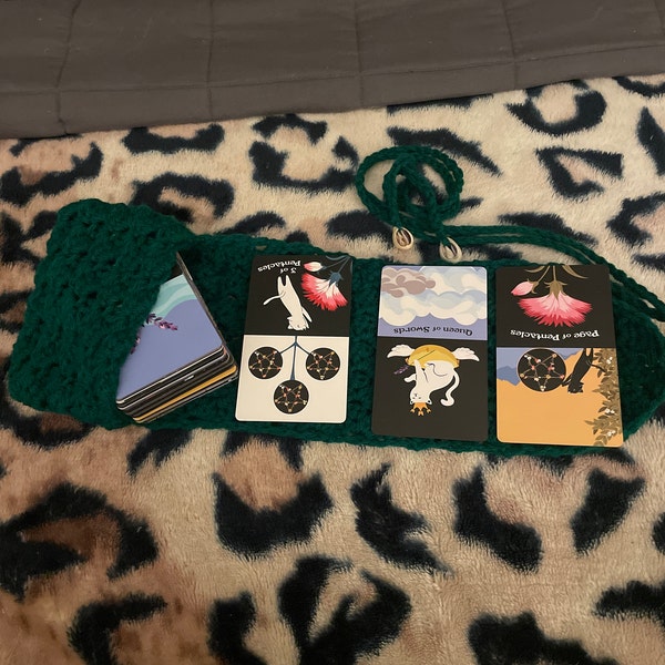 Tarot Card Wrap Pouch - Etsy