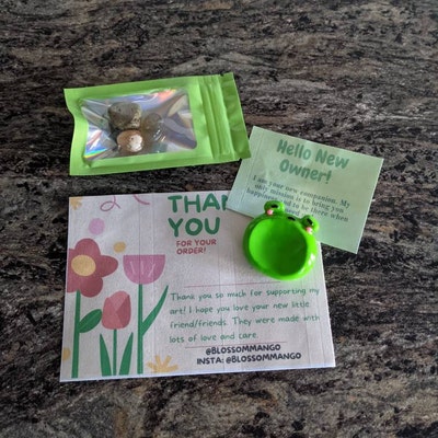 Frog Worry Stone Stress Relief Fidget Cute Pocket Toy Pocket Stone - Etsy