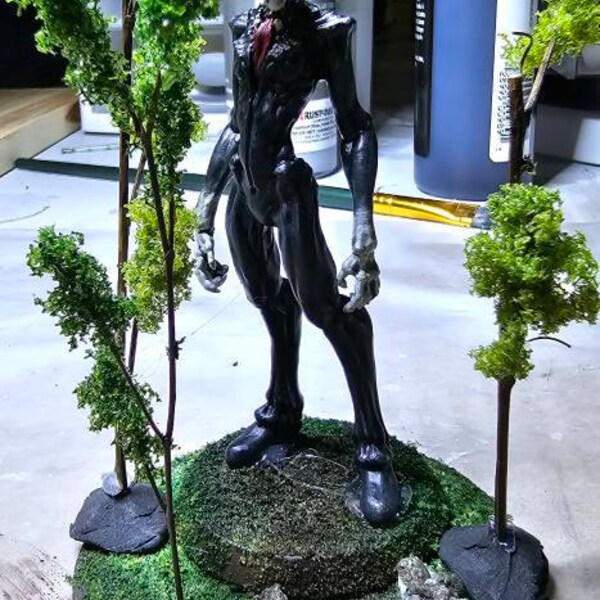 Tall Man Preprimed 3D Printed Miniature Resin Model by Printed ...