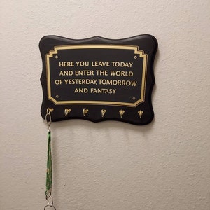 Cast Member Name Tag Badge Desk Sign Personalized | Etsy