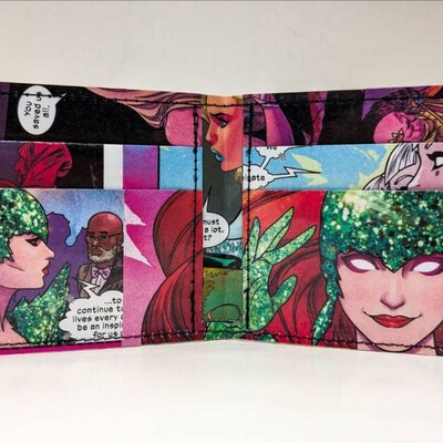 Sewn Comic Book Wallet Batman Design 20 - Etsy