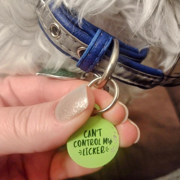 Custom Emotional Support Animal ID Tag, Personalized ESA Badge for Dogs ...