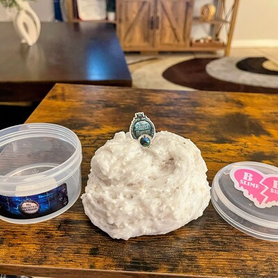 North Sea Slime, Inspired by North Sea Tok Trend, Coated Clear Slime ...