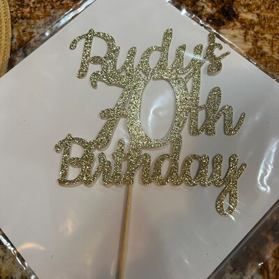 Hello 28 Birthday Cake Topper, Glitter Cake Topper - Etsy