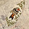 PDF BEADING PATTERN - Aurora Borealis / Northern Lights Fringe Earrings ...