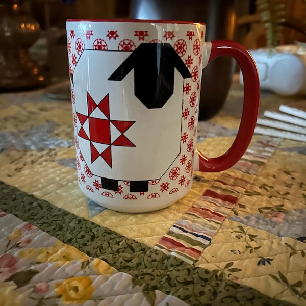 Wooly Stars Sheep Hoodie by Corey Yoder of Coriander Quilts (UNISEX ...