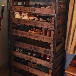 10 Vintage Retro Wooden Potato Chitting Trays or Bushel Boxes Storage ...