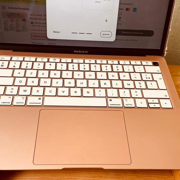 MacBook Pro Decal Keyboard Sticker Retina Skin Laptop MacBook M1 ...