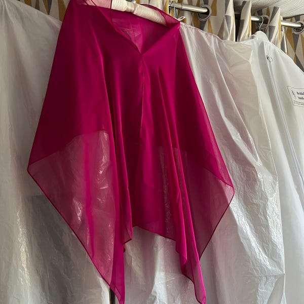 Navy Chiffon Wrap Bolero Capelet Wedding or Evening Shrug Elegant ...