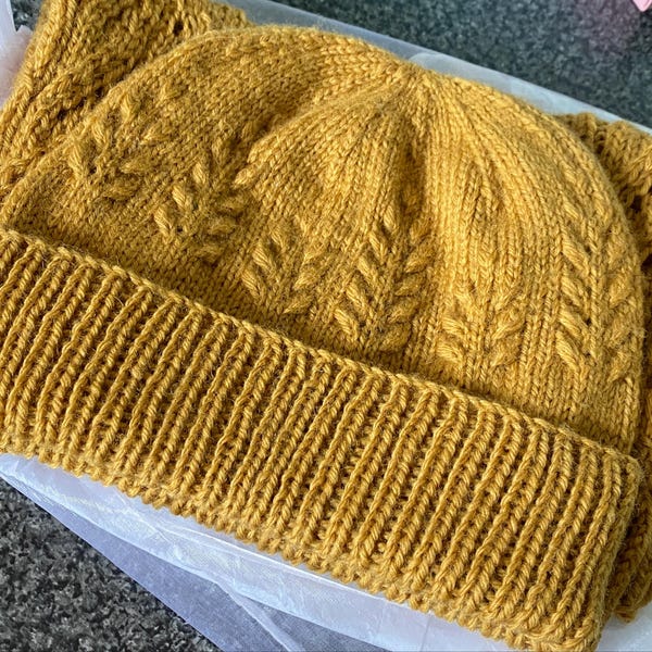 Gro Hat - PDF KNITTING PATTERN - Knit Pattern - Hat - Beanie - Etsy