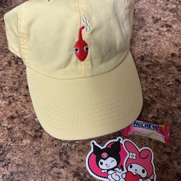 Pikmin Inspired Classic Cap | Customizable Baseball Hat - Etsy