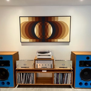 The Stack Record Player Stand - Etsy