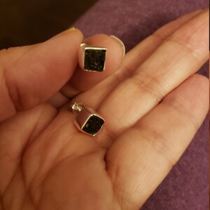 Rare Meteorite Gemstone Ring 925 Sterling Silver Meteorite | Etsy