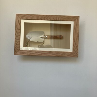 RECTANGLE Pine Wooden Deep Shadow Box Display Frame Choose Size ...