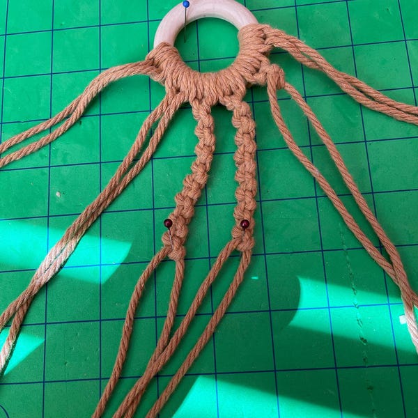 Grape Leaf Macrame/ Modern Macrame/macrame Decor/ Macrame Pattern PDF/DIY Macrame/macrame ...