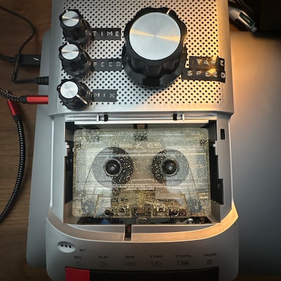 Pro-tel-xl speed-modded Tape-player With Built-in Delay - Etsy