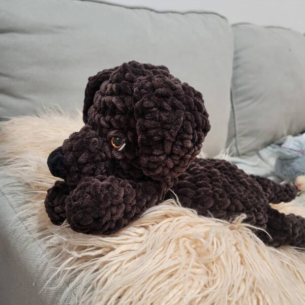 Reggie Pup Snuggler *ENGLISH* PDF Crochet Pattern Amigurumi Handmade ...