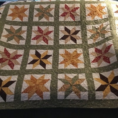 Amish Star Quilt Block Pattern Download - Etsy