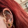Swirl Ear Gauges Gauge & Plug Earrings Spiral Ear Gauges Saddle Plugs Gauges for Stretched Ears ...