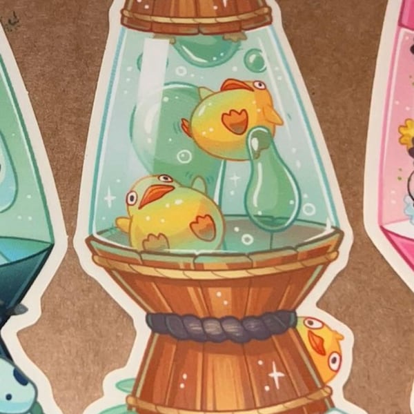 Cursed Boba Stickers Series 1 - Cheese Balls - Mozzarella Pearls ...