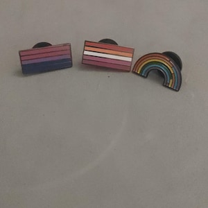 Aroace Rainbow Pin Aro Pride Accessory Badge Aromantic Acearo ...
