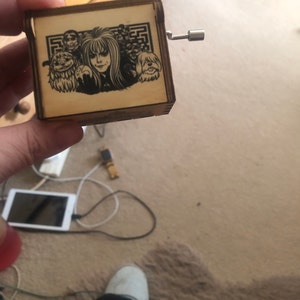Labyrinth Music Box Hand-cranked Music Box Fantasy Music Box Mini ...