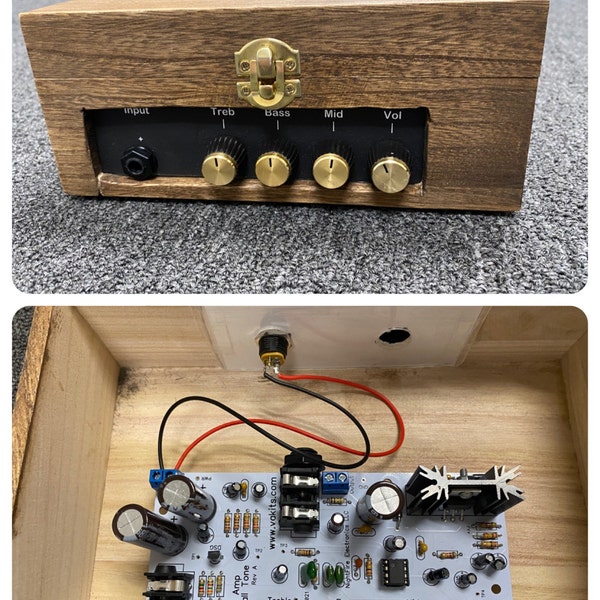 14-watt Guitar Amplifier With Fender Tone Stack Kit - Etsy