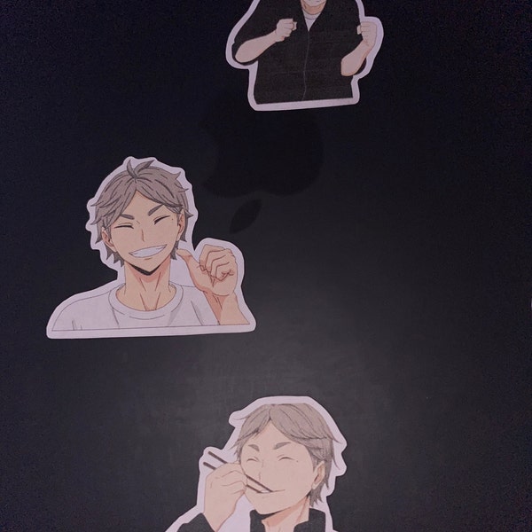 Haikyuu Suga/daichi Stickers - Etsy