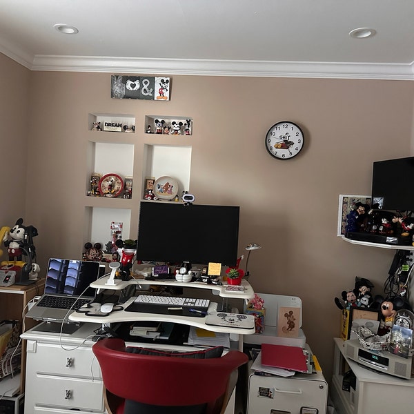 Astronaut in Space Wall Clock - Celestial Timepiece, Silent Operating ...